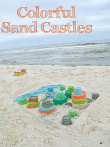 Create Colorful Sand Art Bottles using Sand at the Beach