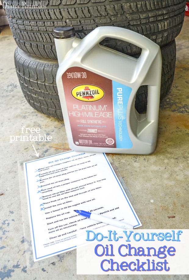 How To Change Your Oil Checklist Free Printable Download How To Change Your Oil Checklist Free Printable Download
