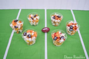 Football Snack Mix Recipe + Almond Footballs Party Tutorial
