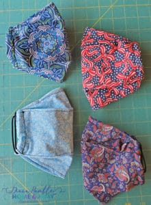 DIY Fabric Face Mask Pattern and Sewing Tutorial