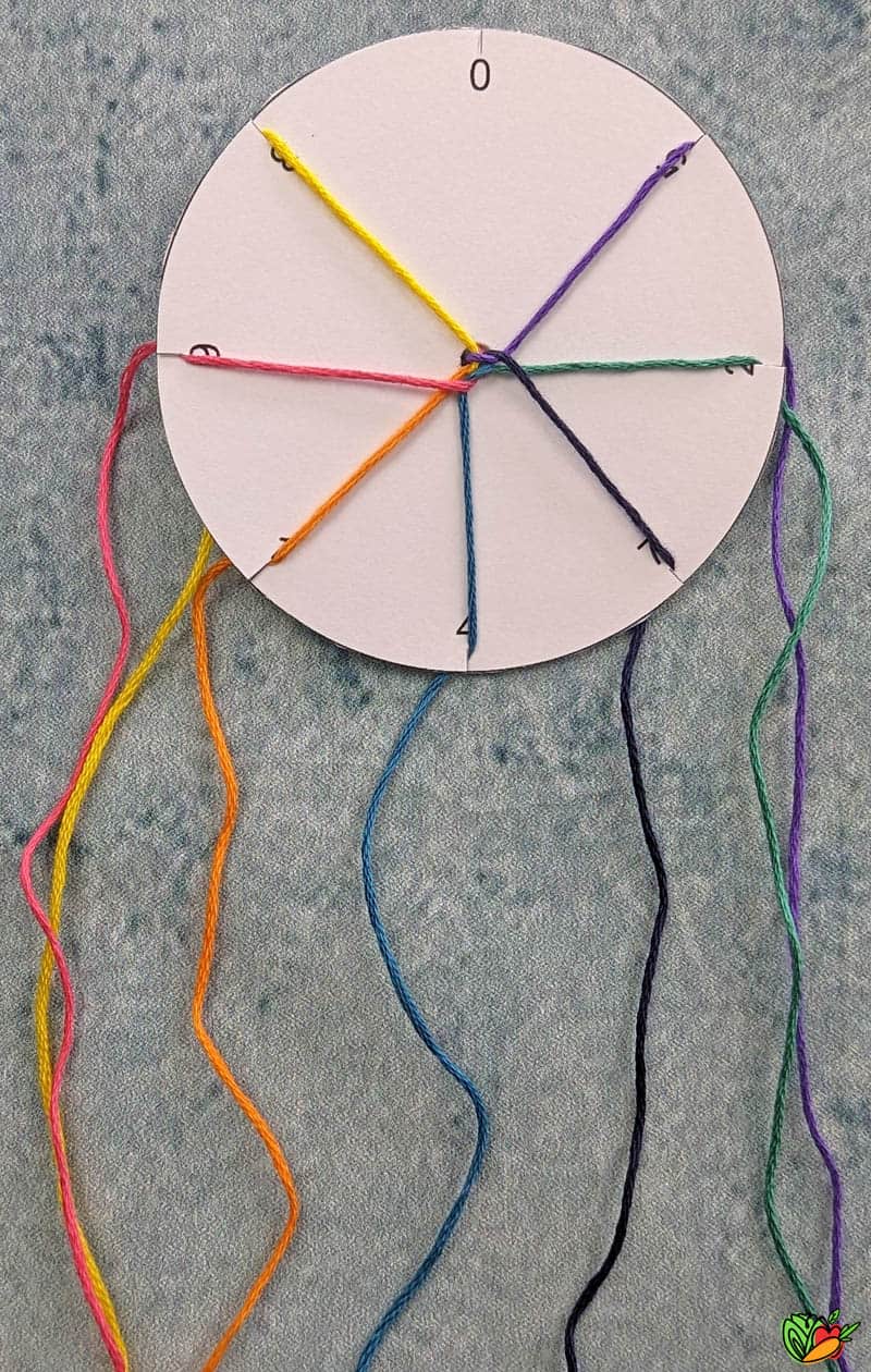 Embroidery Floss Bobbins & Organizer - Bracelet Loom Free Printables