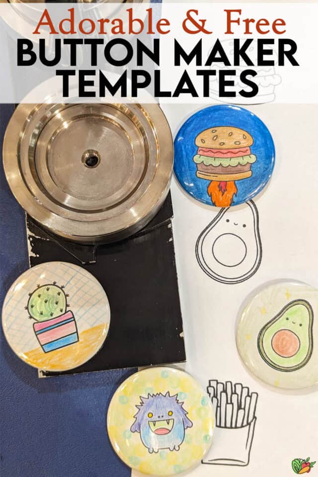 Free Button Maker Templates for 58 mm / 2.25 in Machines